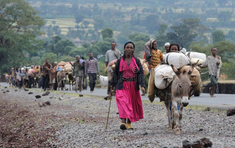Ethiopian people editorial photography. Image of portrait - 23555402