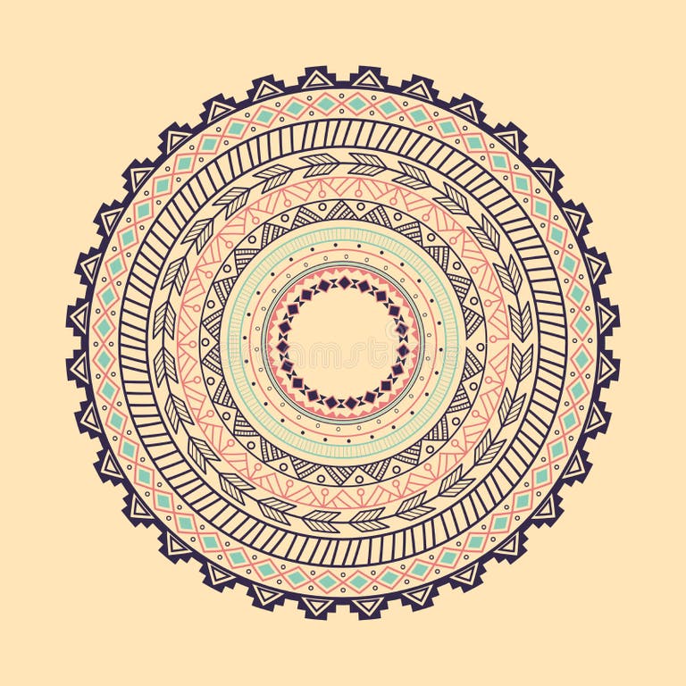 Circle Aztec Stock Illustrations – 97,130 Circle Aztec Stock ...