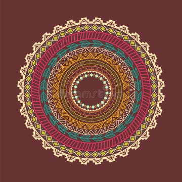 Aztec Design Circle Stock Illustrations – 90,471 Aztec Design Circle ...