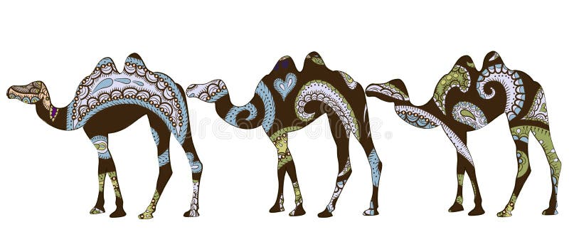 Ethnic elephant stock vector. Illustration of ethnics - 13090805