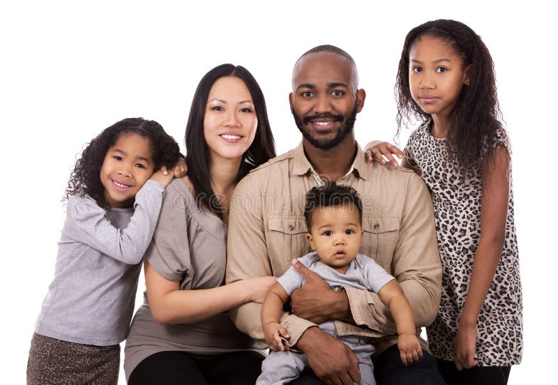 Ethnic casual family stock photo. Image of little, casual - 64551574