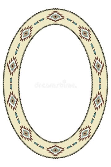 Tribal Oval Border Stock Illustrations – 161 Tribal Oval Border Stock ...