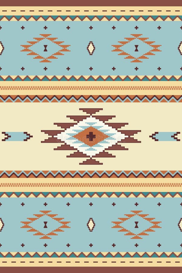 Ethnic Geometric Pattern. Mexican Tribal Ornament. South West Vector ...