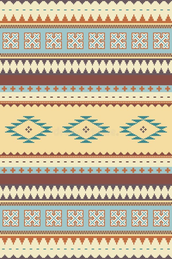 Ethnic Geometric Pattern. Mexican Tribal Ornament. South West Vector ...