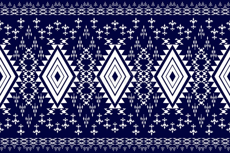 Ethnic Geometric Traditional Seamless Pattern. Aztec Style Design for ...