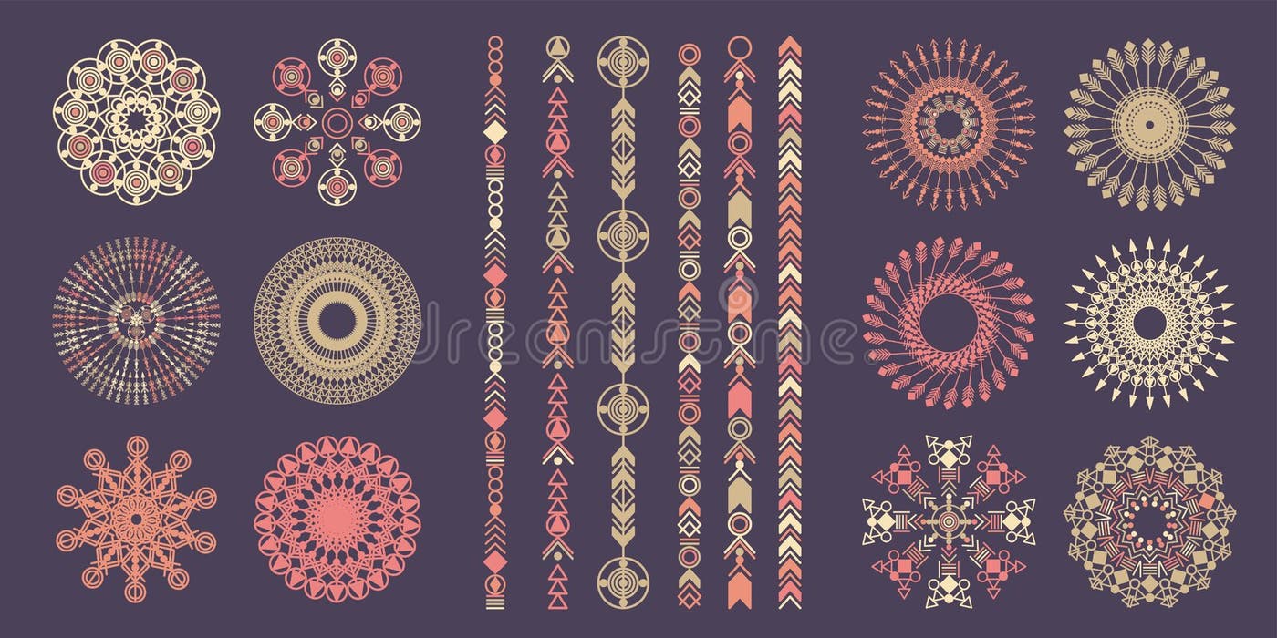 Azteca Pattern Stock Illustrations – 60 Azteca Pattern Stock ...