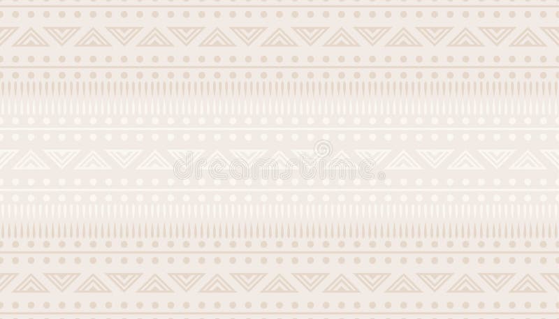 Ethnic Line Pattern Background with Artistic Borders Design Stock ...