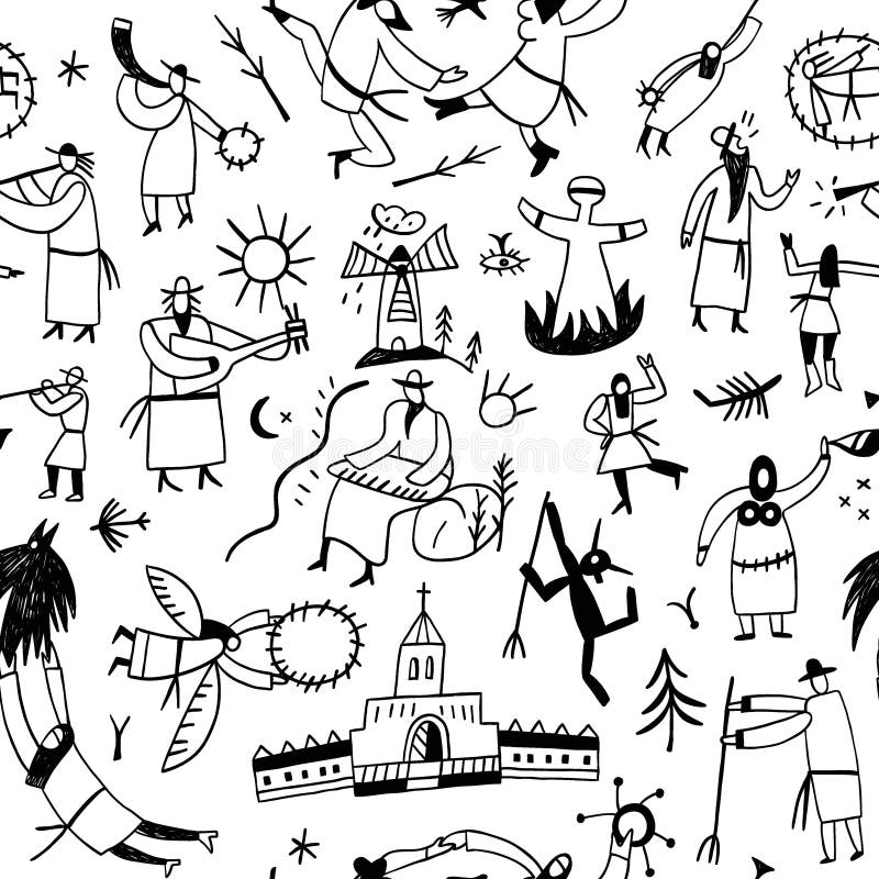 History , Fairy Tale - Doodles Set Stock Vector - Illustration of ...