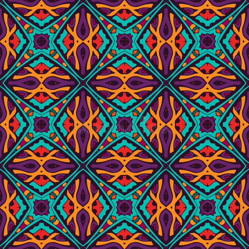 Ethnic Abstract Indian Pattern Stock Illustration - Illustration of ... Ethnic Abstract Indian Pattern Stock Illustration - Illustration of ...