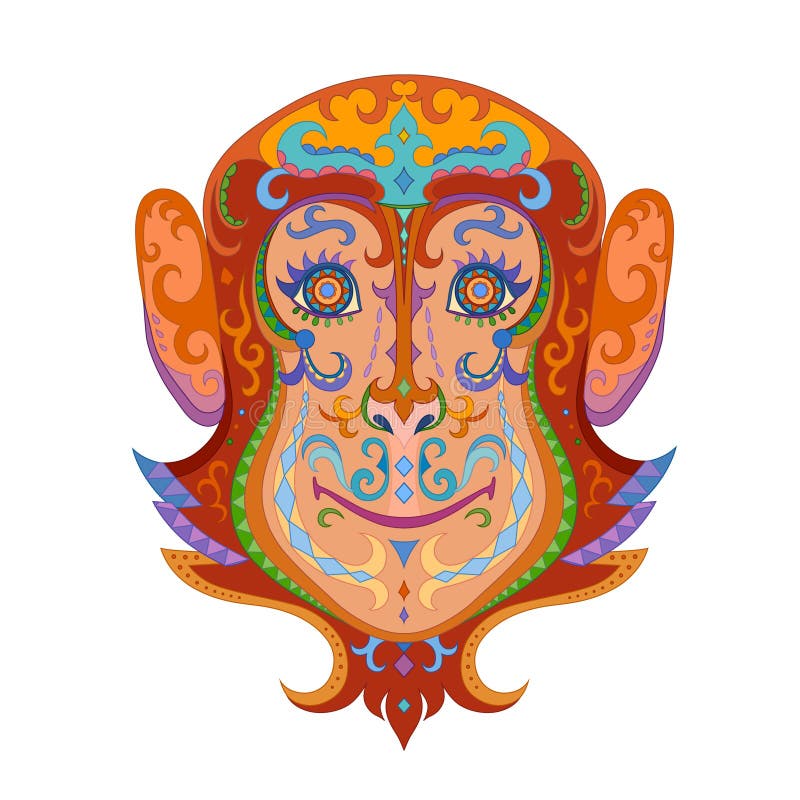 Stylized Monkey Stock Illustrations – 651 Stylized Monkey Stock ...