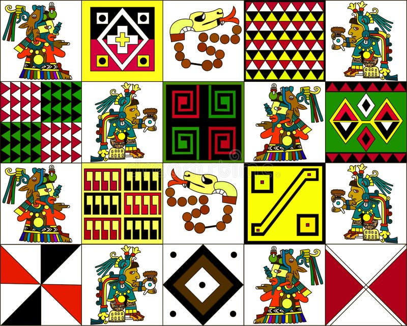 Ethnic Pattern of American Indians: the Aztecs, the Mayans, the Incas ...