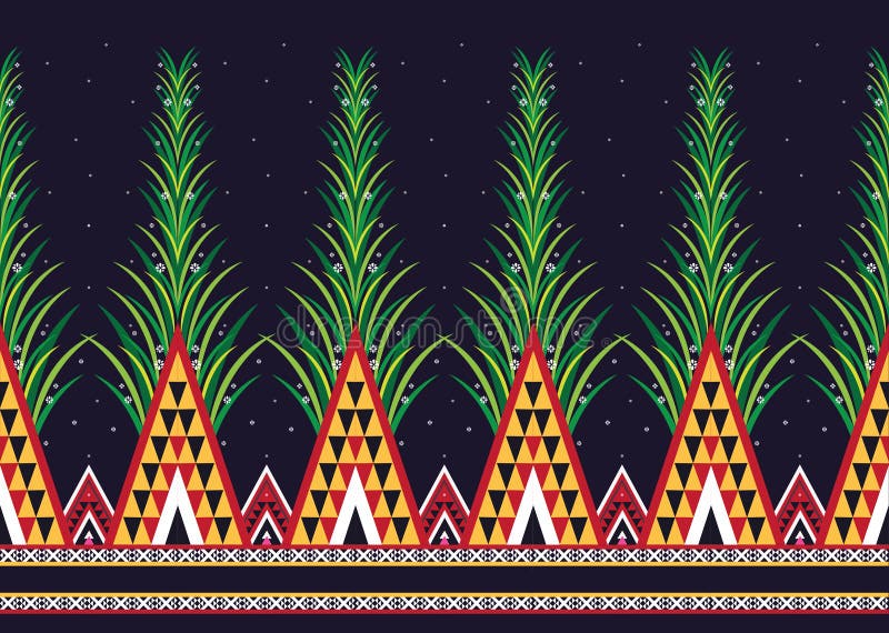 Ethnic Pattern. Geometric Pattern Design for Background or Wallpaper ...