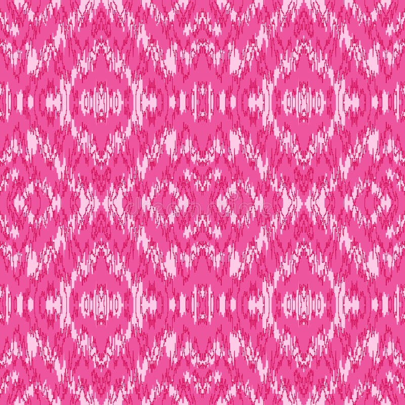 Pink Ethnic Seamless Pattern Stock Vector - Illustration of decorative ...