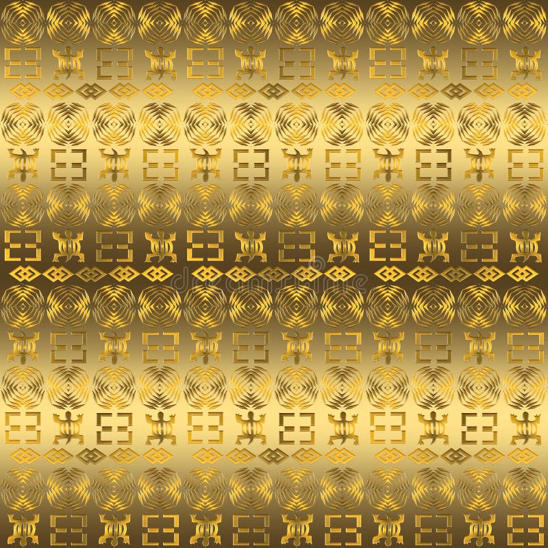 Ethnic Seamless African Pattern Stock Illustration - Illustration of ...