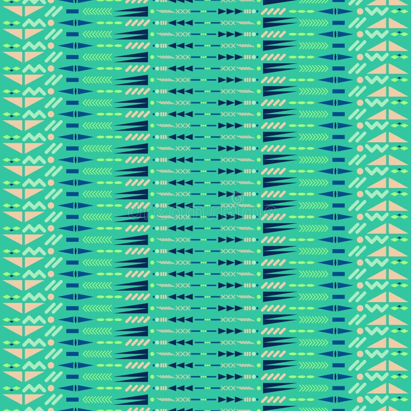 Ethnic Seamless Pattern. Aztec Fabric Design. Stock Vector ...