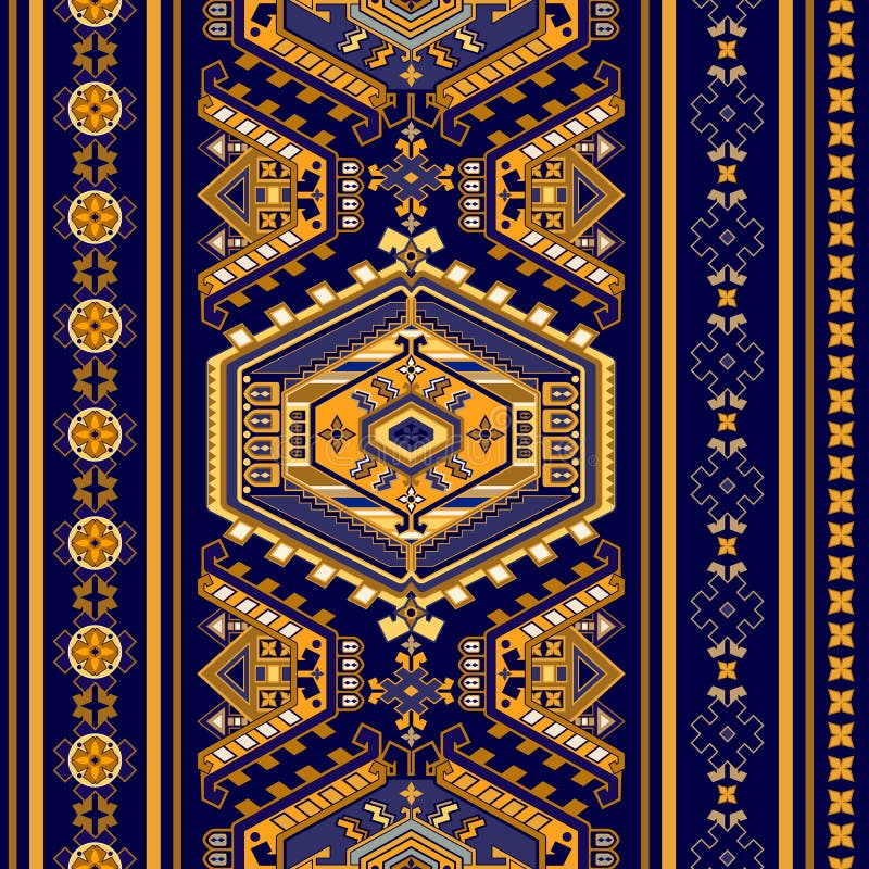 Seamless African Pattern stock vector. Illustration of lively - 23281892