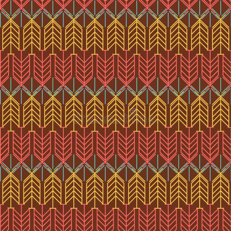 Ethnic seamless pattern stock vector. Illustration of mexico - 80394050