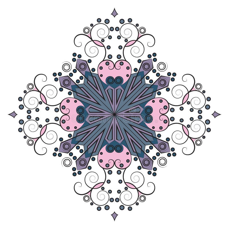 Ethnic star stock vector. Illustration of design, object - 57399959