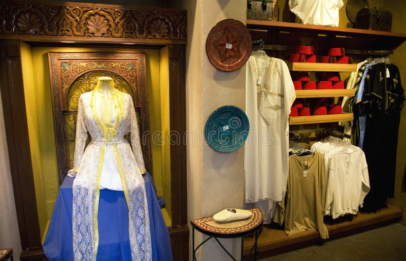 Ethnic Store stock photo. Image of store, clothing, morocco - 4908174