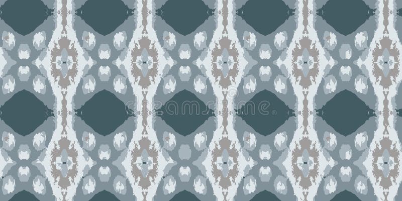 Ethnic Style Carpet Texture. Seamless Textile Ornament. Gray Seamless ...