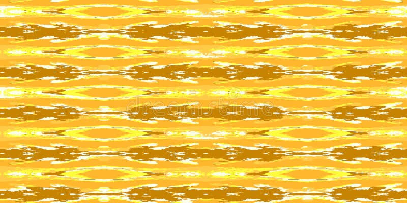 Ethnic Style Carpet Texture. Seamless Textile Ornament. Yellow Seamless ...