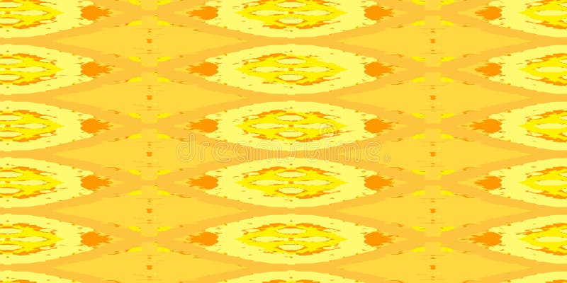 Ethnic Style Carpet Texture. Seamless Textile Ornament. Yellow Seamless ...
