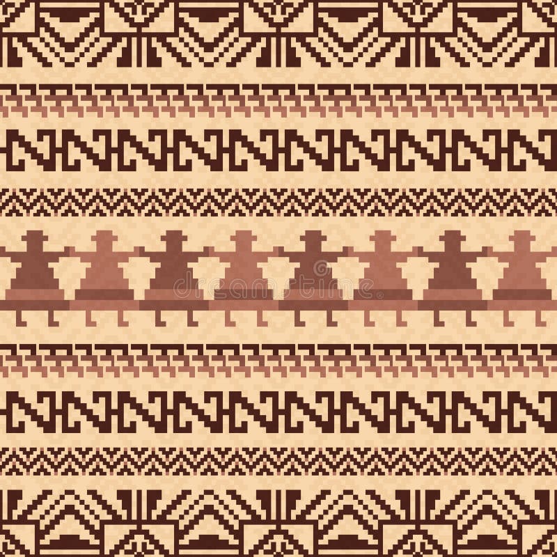 Ethnic textile pattern stock vector. Illustration of guanaco - 175783873