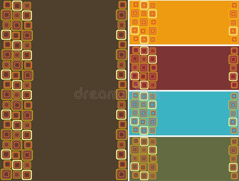 Ethnic title page stock vector. Illustration of geometric - 10471480