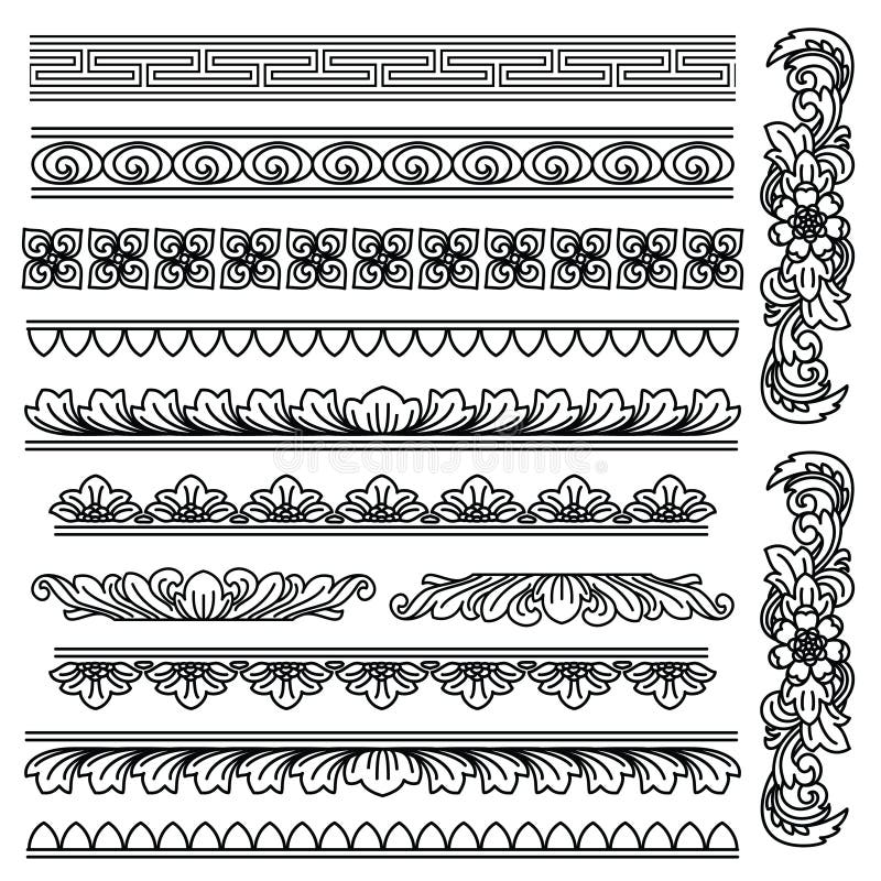 Ethnic indonesian frame. stock illustration. Illustration of indonesian ...