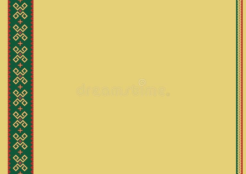 Ethnic Tribal Background with Copy Space for Text. for Brochure, Banner ...