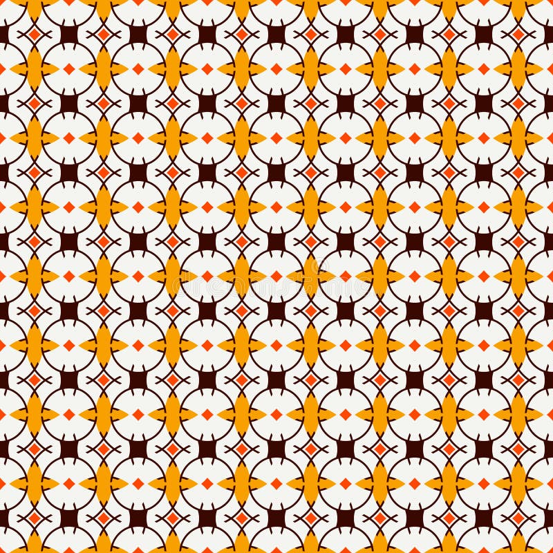 Ethnic, Tribal Wallpaper. Repeated Segmented Circles Seamless Pattern ...