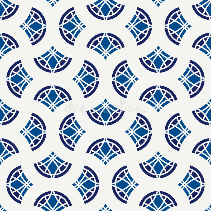 Ethnic, Tribal Wallpaper. Repeated Segmented Circles Seamless Pattern ...