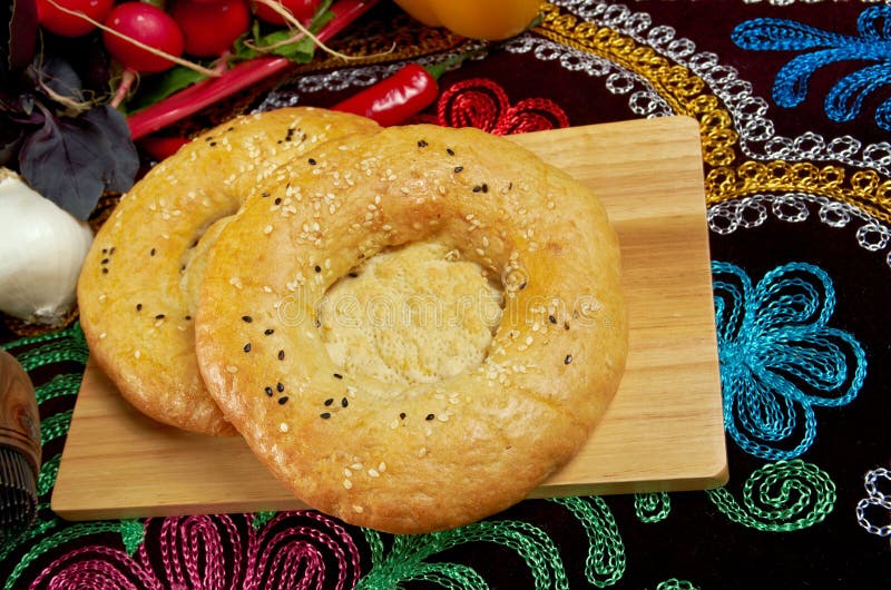 Ethnic tajik bread stock photo. Image of lunch, cuisine - 88060608