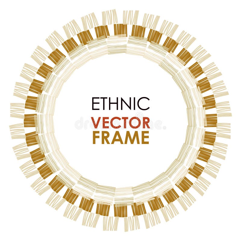 Ethnic vector frame stock vector. Illustration of mexican - 72646952