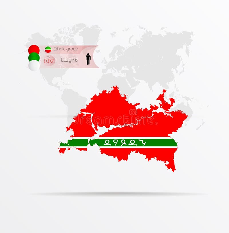 The Ethnicities in Tatarstan, Ethnic Group Lezgins Ethnic Groups. Map ...