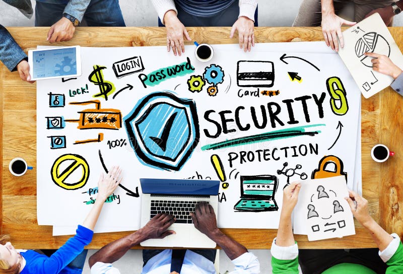 Ethnicity People Conference Discussion Security Protection Concept ...