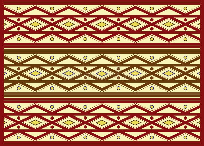 Ethno-pattern stock vector. Illustration of ethnic, stripe - 55820382