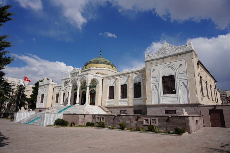 Ethnography Museum of Ankara in Turkiye Stock Image - Image of turkiye ...