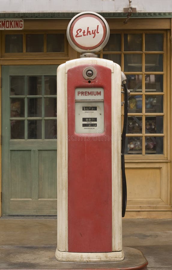 Ethyl Gas stock image. Image of retro, pump, antique, gasoline - 9420685