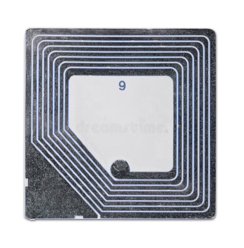 Etichetta di RFID immagine stock. Immagine di commercio - 44361881