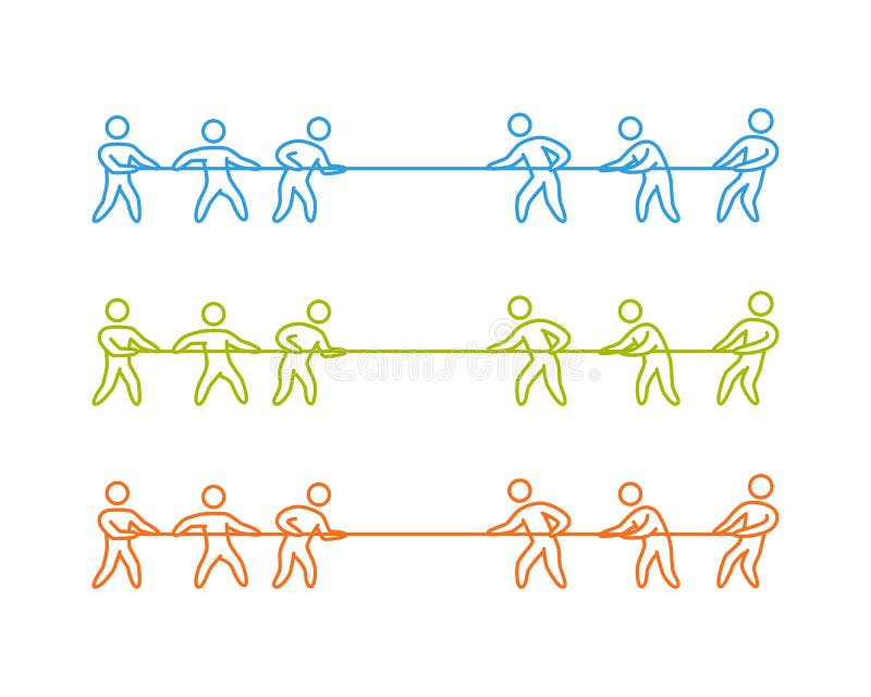 Etichetta E Simbolo Di Conflitto Illustrazione di Stock - Illustrazione ...