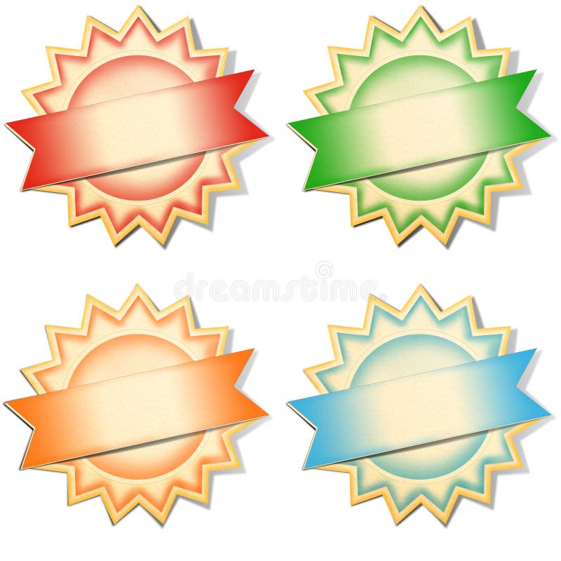 De Ontwerpen Van Het Etiket Vector Illustratie - Illustration of douane ...