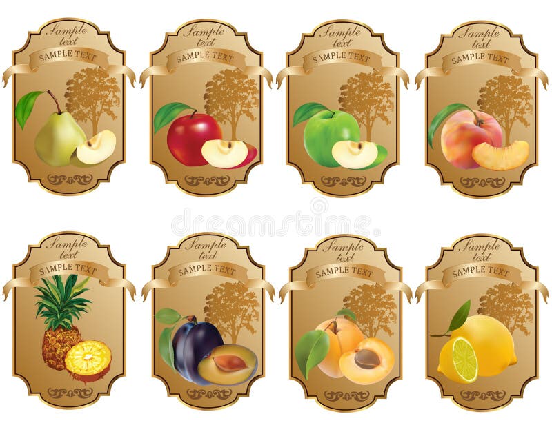 Etiket voor product vector illustratie. Illustration of illustratie ...