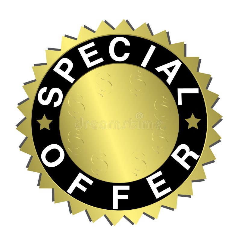 Etiqueta Da Oferta Especial Ilustração do Vetor - Ilustração de ...