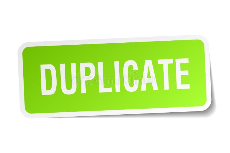 Duplicata Ilustrações, Vetores E Clipart De Stock – (8,471 Stock ...