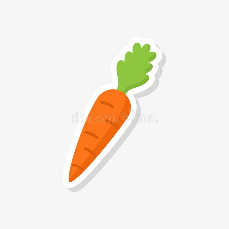 Etiqueta Engomada De La Zanahoria, Logotipo De La Zanahoria Ilustración ... Etiqueta Engomada De La Zanahoria, Logotipo De La Zanahoria Ilustración ...