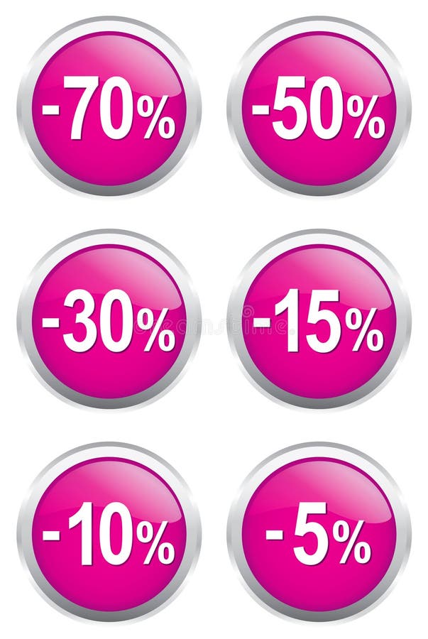 Etiquetas do disconto ilustração stock. Ilustração de sinal - 33839071