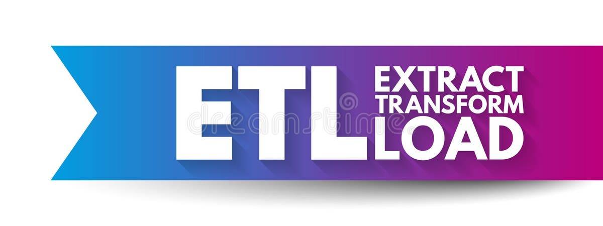 Etl Process Stock Illustrations – 94 Etl Process Stock Illustrations ...