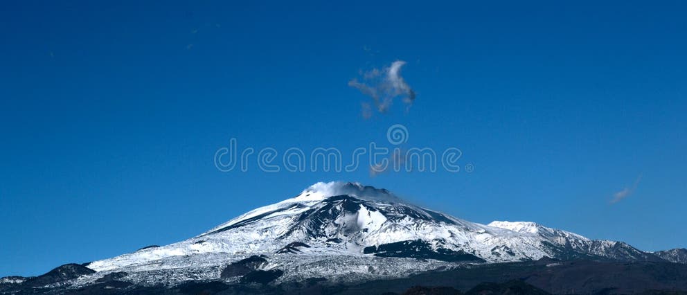 264 Capped Etna Volcano Stock Photos - Free & Royalty-Free Stock Photos ...