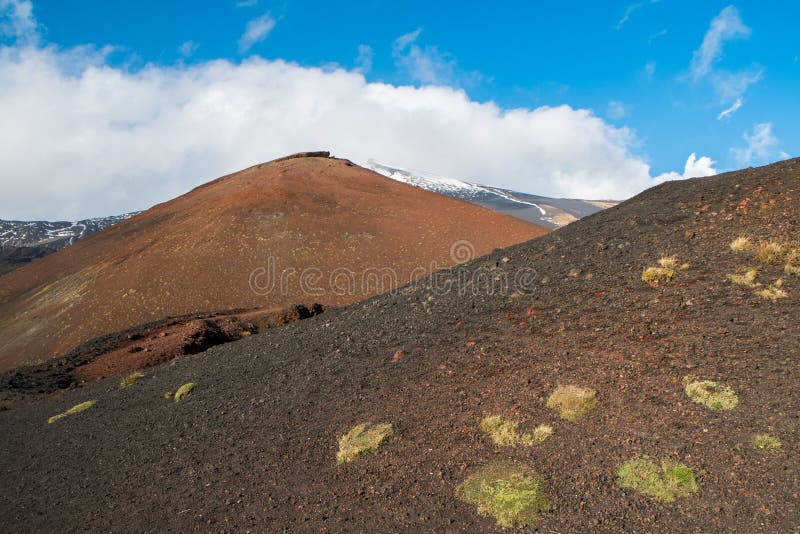 Etna crater stock photo. Image of nature, crater, etna - 47769452
